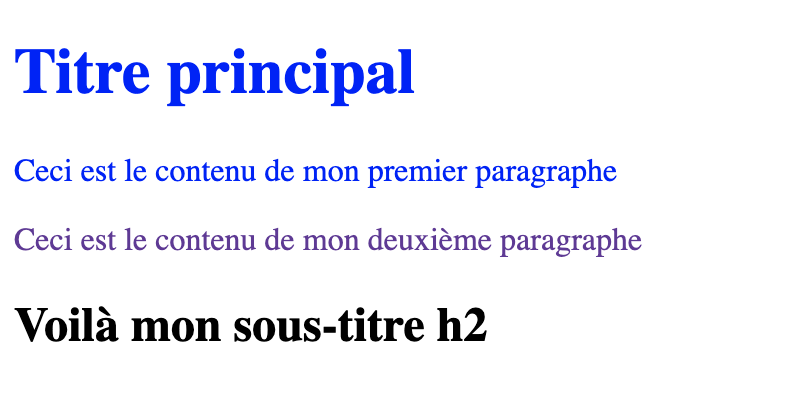 Intégrez Le Css Dans La Page Html Créez Votre Site Web Avec Html5 Et Css3 Openclassrooms